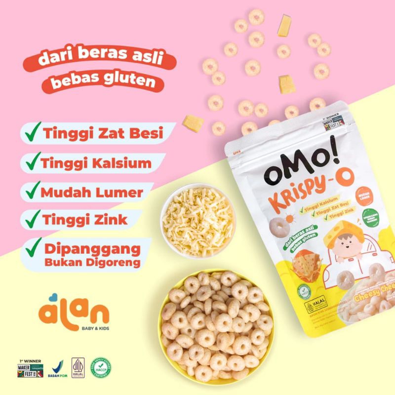 Jual Omo Krispy-O 15G - Snack Bayi | Shopee Indonesia