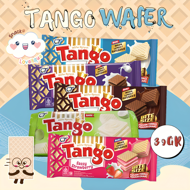 Jual Tango Wafer 39g All Variant - ( Coklat / Vanilla / Strawberry ...
