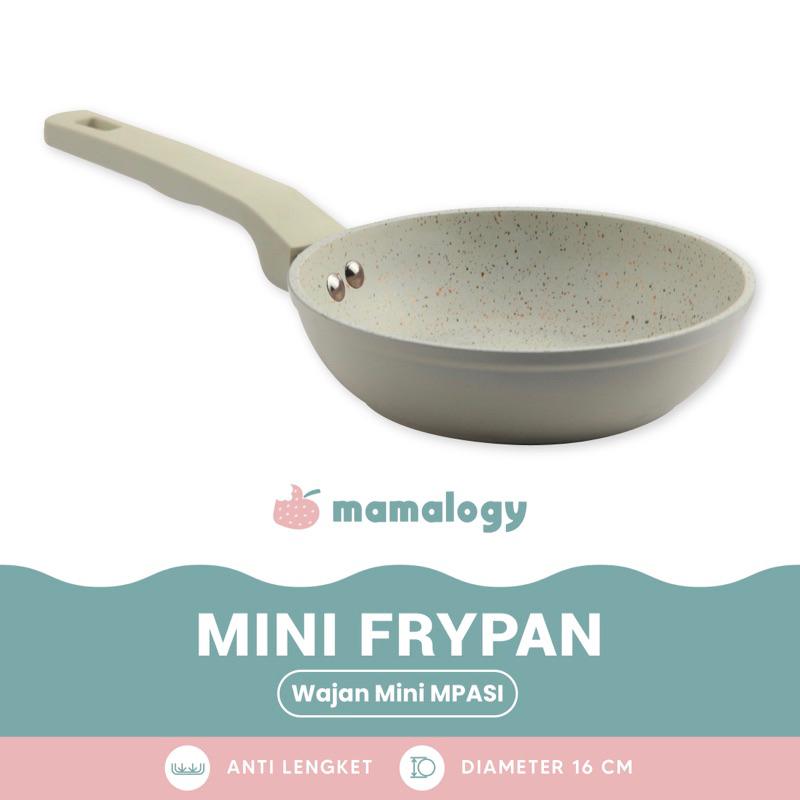 Jual Wajan Mini 16cm MPASI Frypan MAMALOGY | Shopee Indonesia