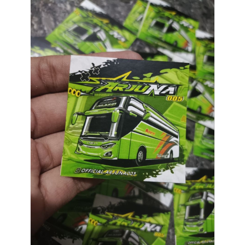 Jual stiker bus asyrof arjuna isi 52 pcs | Shopee Indonesia