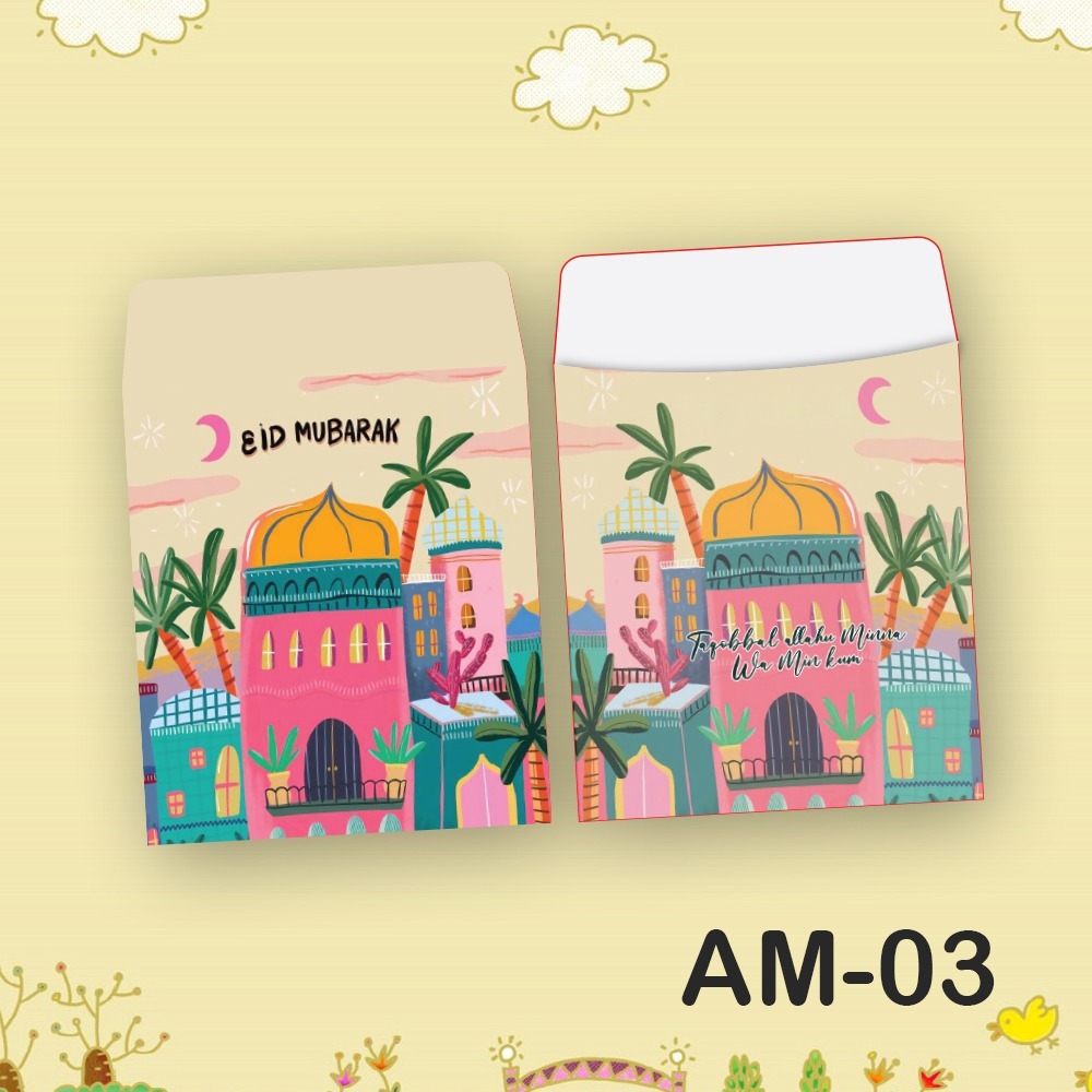 Jual (10 PCS) AMPLOP LEBARAN MINI/AMPLOP ANGPAO MINI/LEBARAN MURAH ...