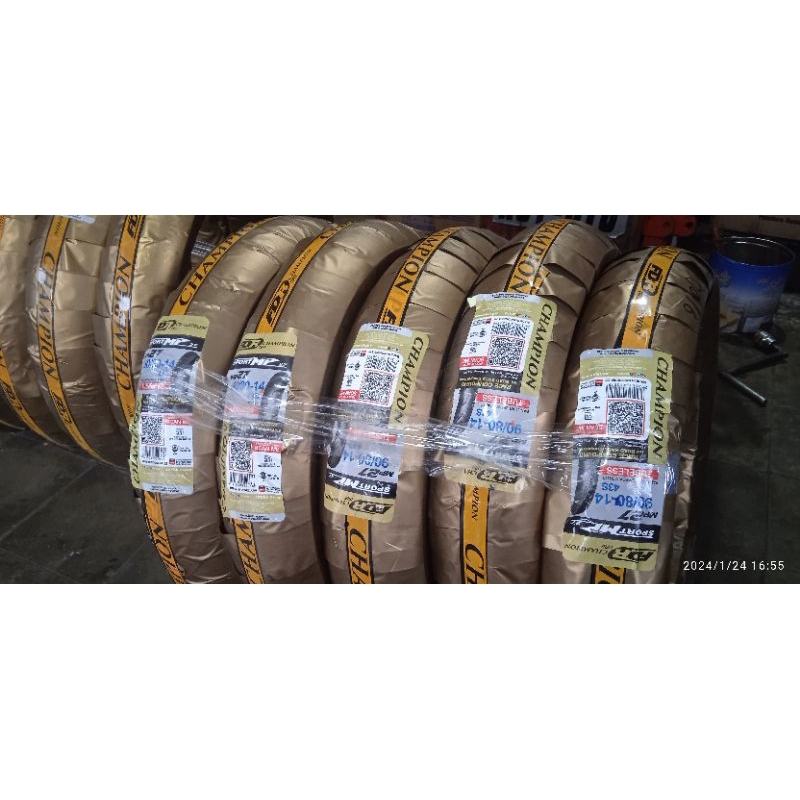 Jual Ban Fdr Mp 27 ring 14 90/80 tubles matik Softcompound | Shopee ...