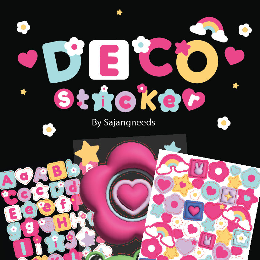 Jual DECO STICKER BY SAJANGNEEDS | Shopee Indonesia