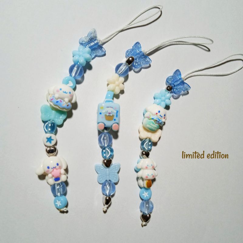 Jual Strap HP Cinnamoroll /Strap HP Sanrio / Strap Hp Manik / Strap HP ...