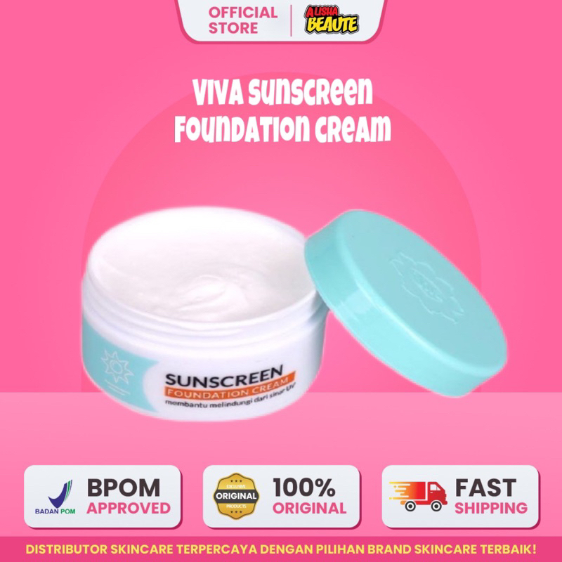 Jual Viva Sunscreen Foundation - UV FILTER (22 gr) | Shopee Indonesia