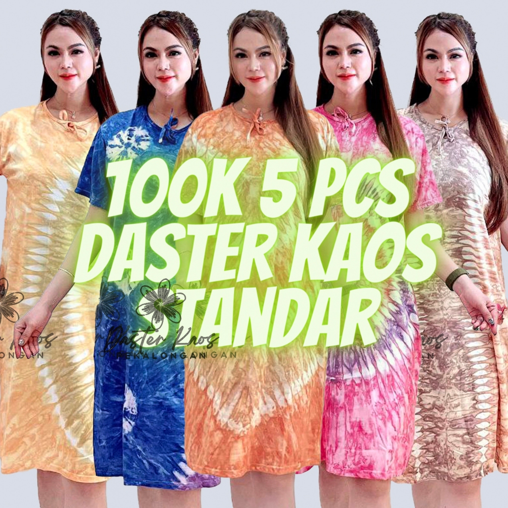 Jual Daster Kaos Base 100 ribu dapat 5 Pcs | Shopee Indonesia