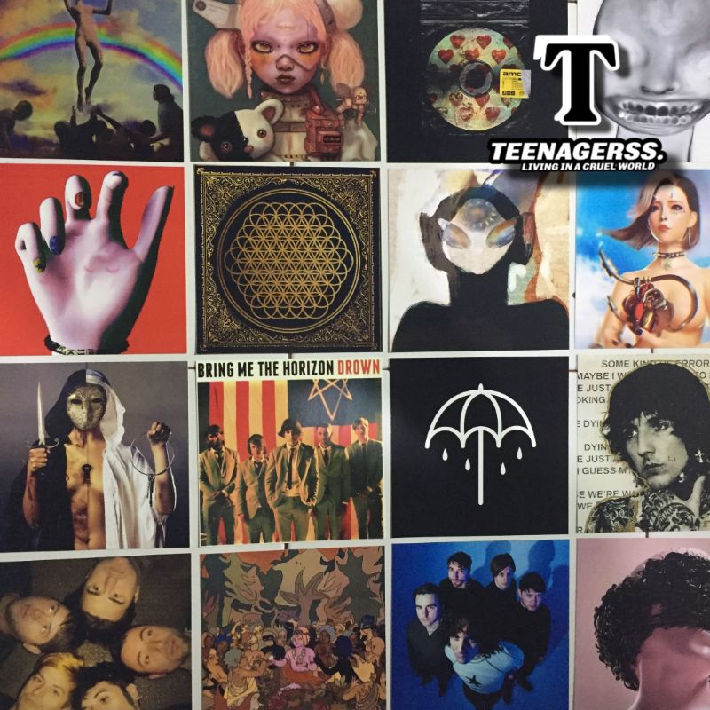 Jual 24 PCS Poster Band Bring Me The Horizon BMTH Wall Decor Aesthetic ...