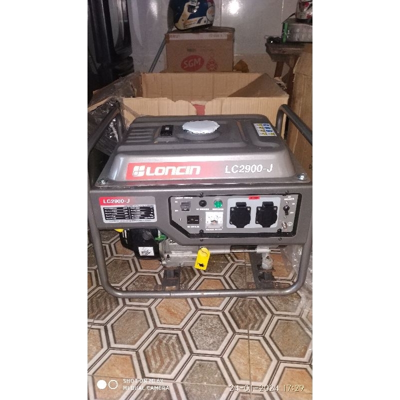 Jual loncin genset lc7800ddc-l (5000 watt) | Shopee Indonesia