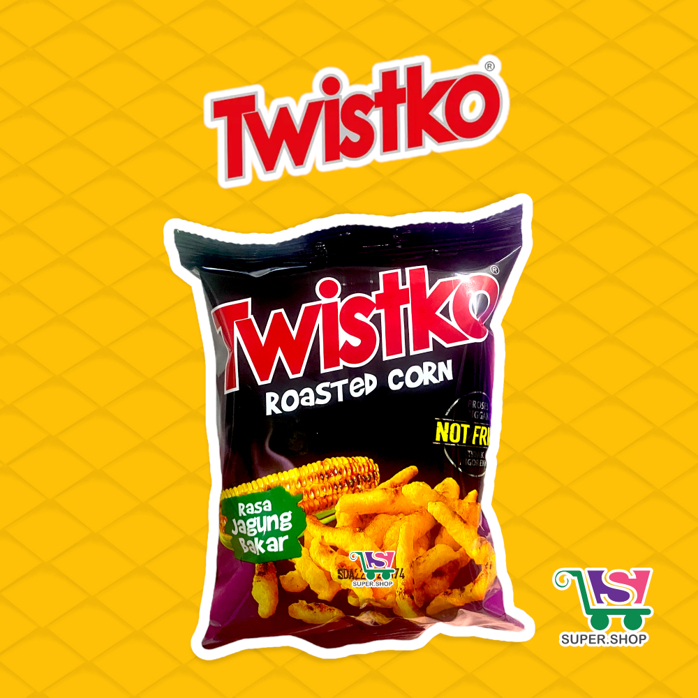 Jual Twistko Snack Chiki Rasa Jagung Bakar 20 Gram | Shopee Indonesia