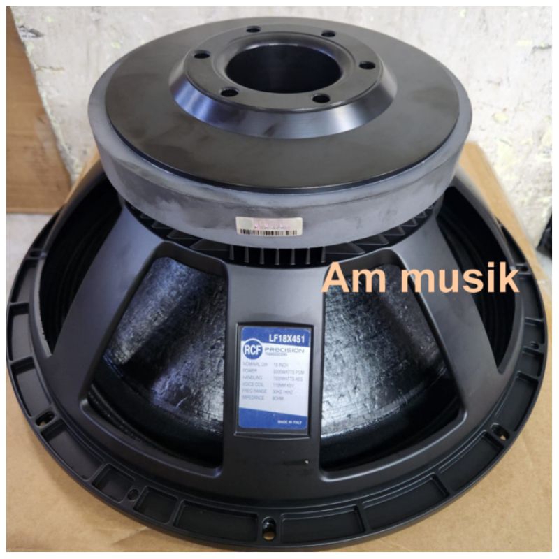 Jual SPEAKER SUBWOOFER RCF 18 INCH VC 4,5 INCH LF18X451 MAGNET TEBAL ...