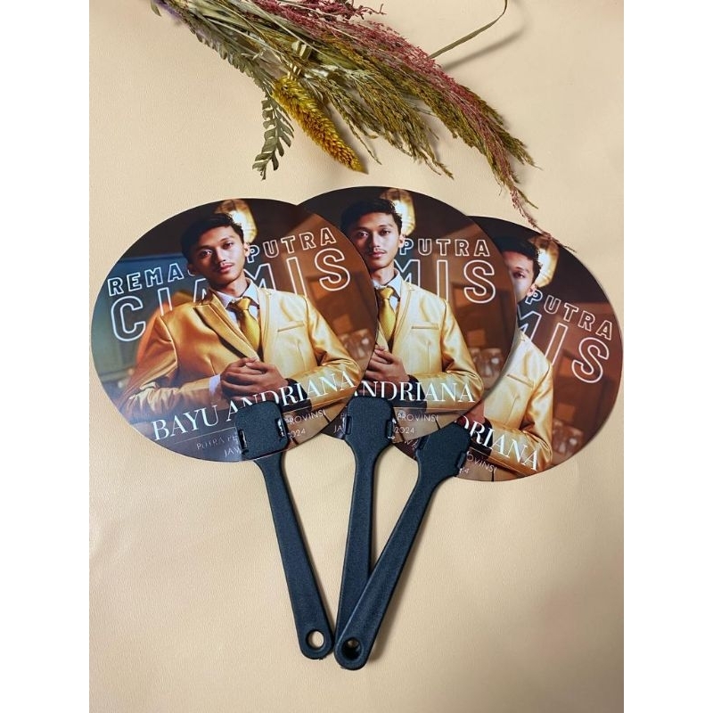 Jual Kipas tangan Custom/Souvenir Pernikahan/Souvenir event/souvenir ...
