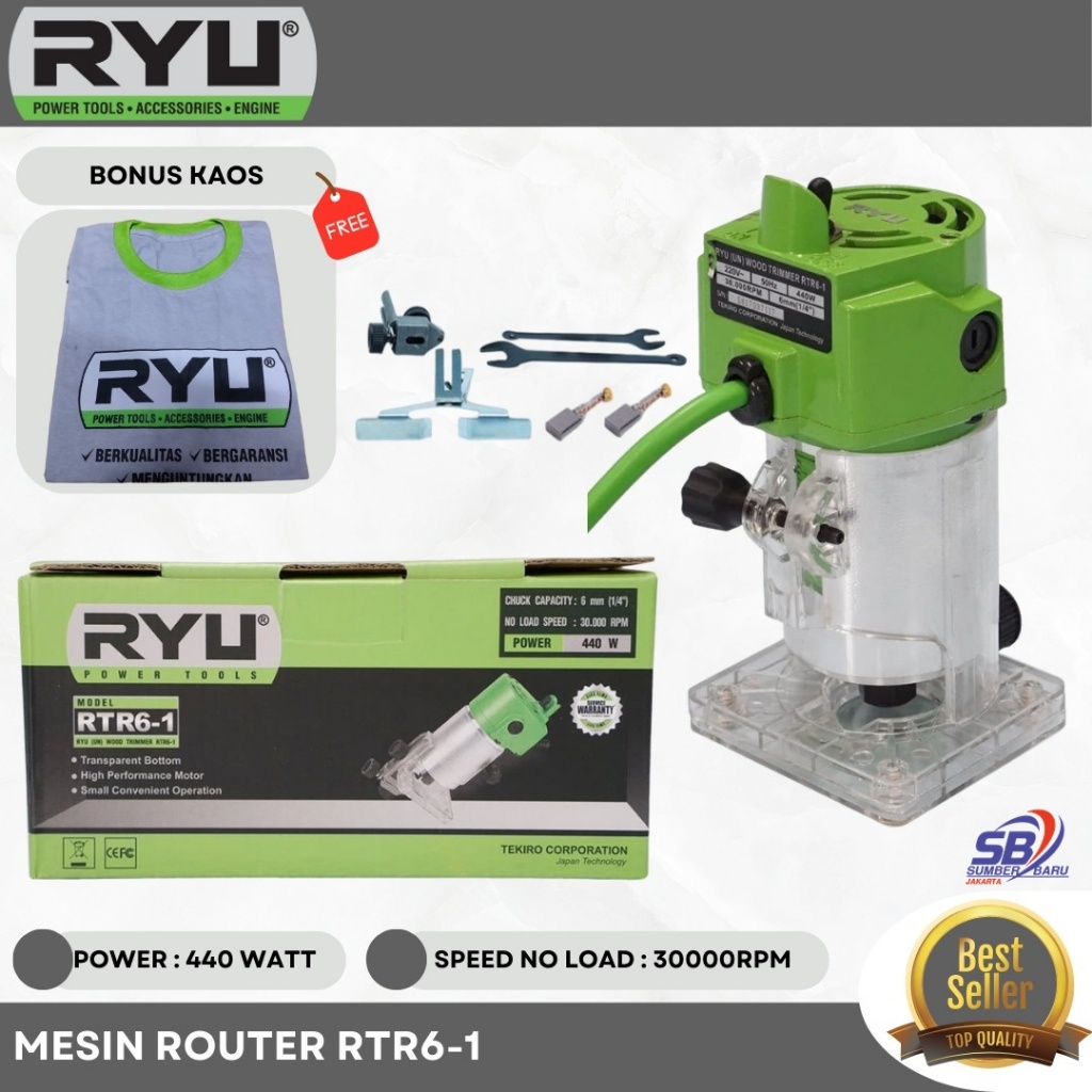 Jual MESIN PROFIL RYU WOOD TRIMMER PROPIL KAYU RTR 6-1 KUALITAS TERBAIK ...