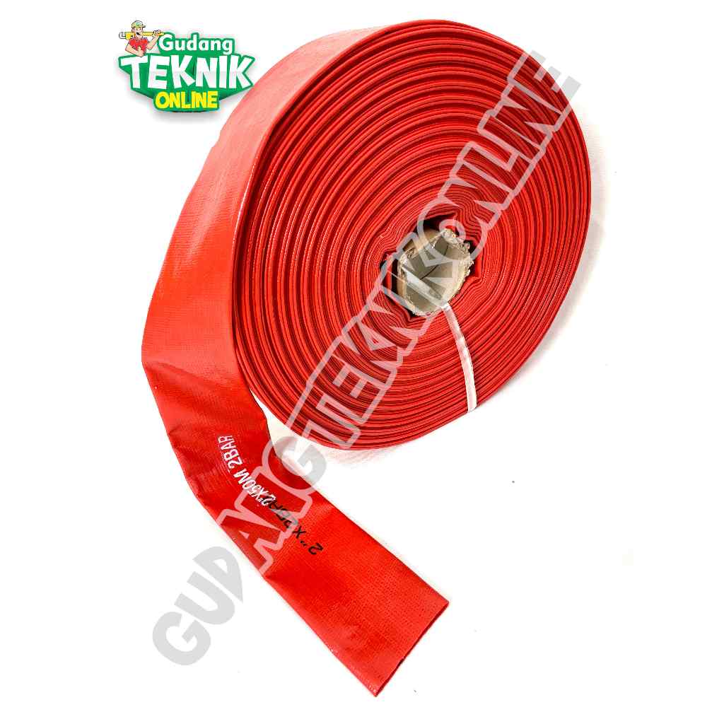 Jual 1 ROLL Selang Buang Air Irigrasi Karet 2" 50M MATRIX / Sunny Hose ...