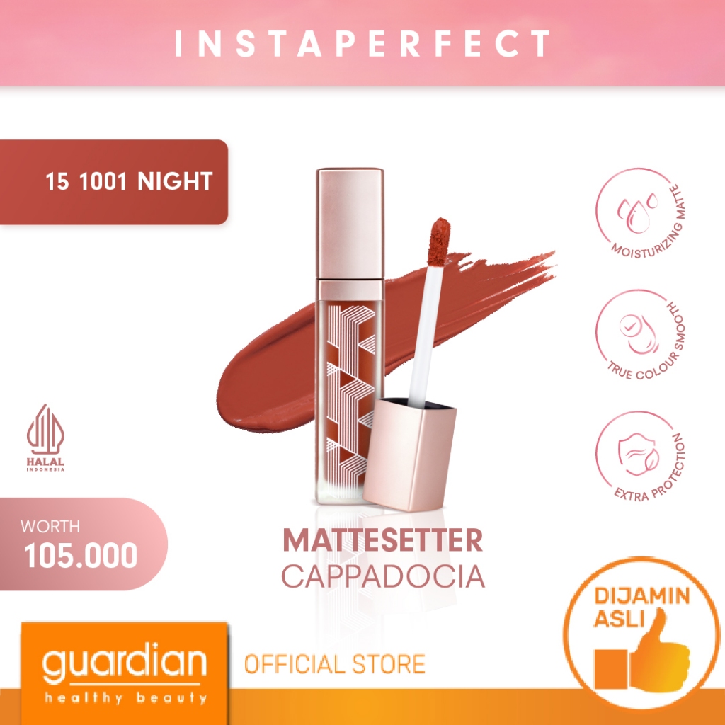 Jual WARDAH INSTAPERFECT Mattesetter Lip Matte Paint Cappadocia Edition ...