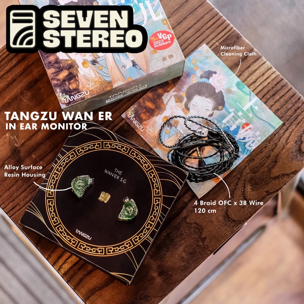 Jual Tangzu Wan Er / WanEr SG 10MM PET Diaphragm In Ear Earphone with ...