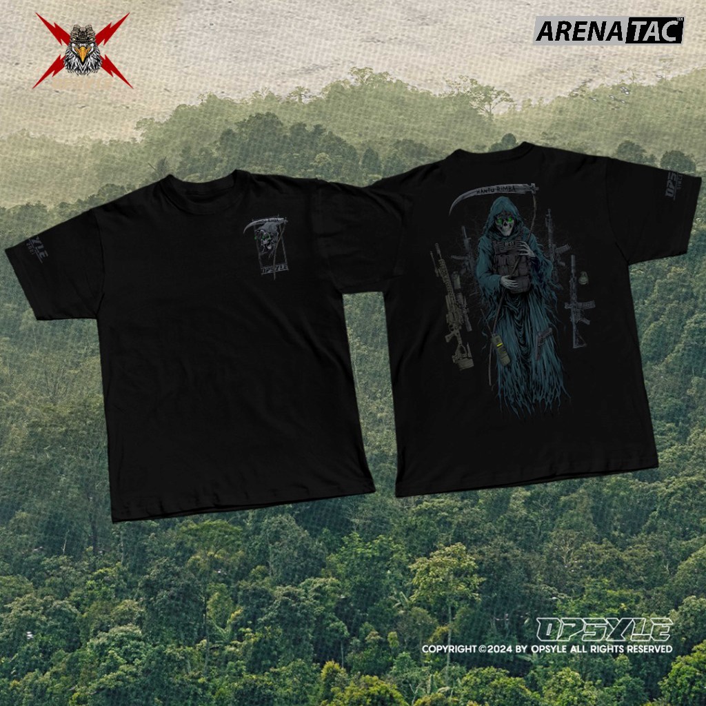 Jual Tshirt Hantu Rimba Opsyle / Kaos Hantu Rimba Tacical | Shopee ...