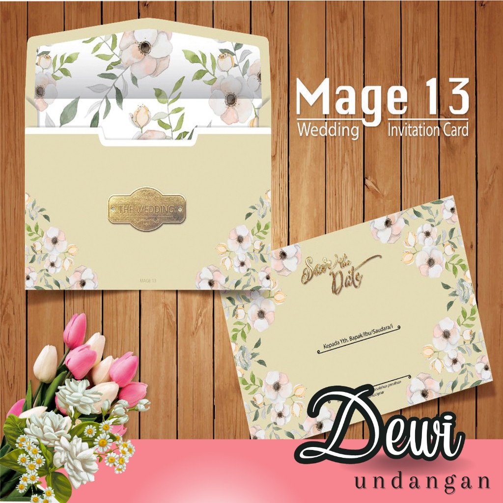 Jual Blangko Undangan Nikah atau Kertas Undangan Pernikahan Mage 13 ...