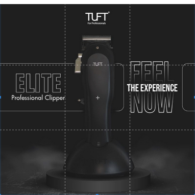 Jual TUFT Clipper Pro Original 9000 - 13000rpm Blade Detail Fade DLC ...