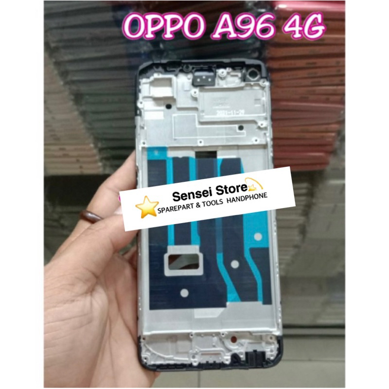 Jual Frame Tatakan Lcd Tulang Tengah Dudukan Lcd Oppo A96 4G | Shopee ...