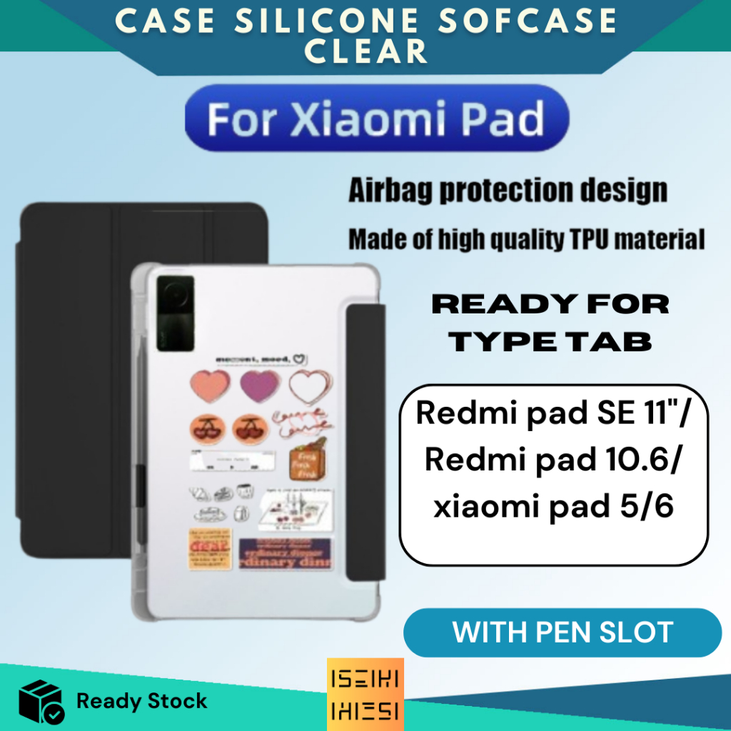 Jual (ISEIKI) Case Xiaomi Mi Pad 6/5 Pro Casing REDMI PAD SE 11" inch ...
