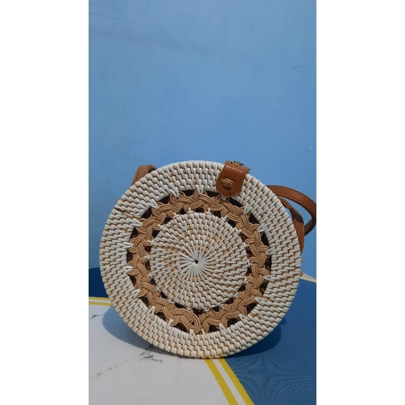 Jual Tas Murah Rotan Bulat (Anyaman Bali/Jogja) | Shopee Indonesia