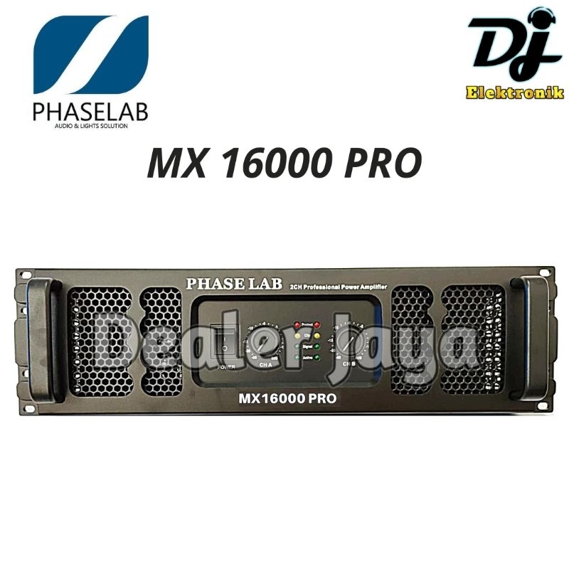 Jual Power Amplifier Phaselab / Phase Lab MX 16000 PRO / MX16000 PRO ...