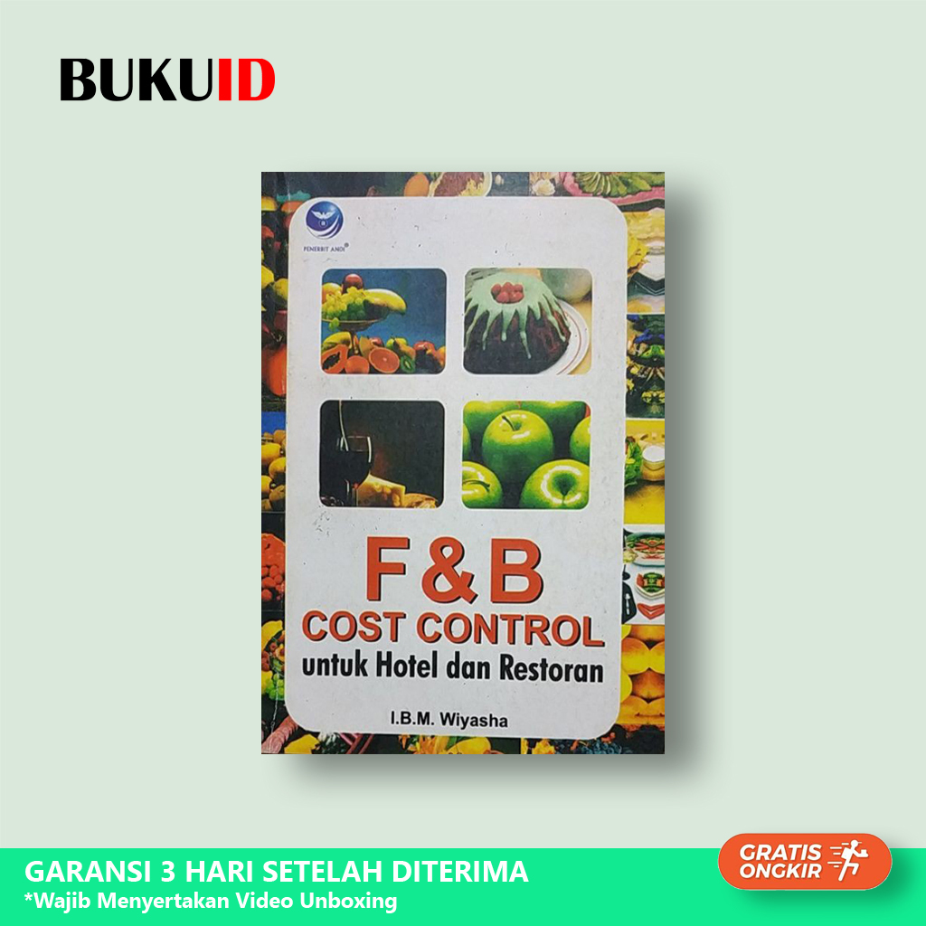 Jual Buku F&B Cost Control untuk Hotel dan Restoran - Original | Shopee ...
