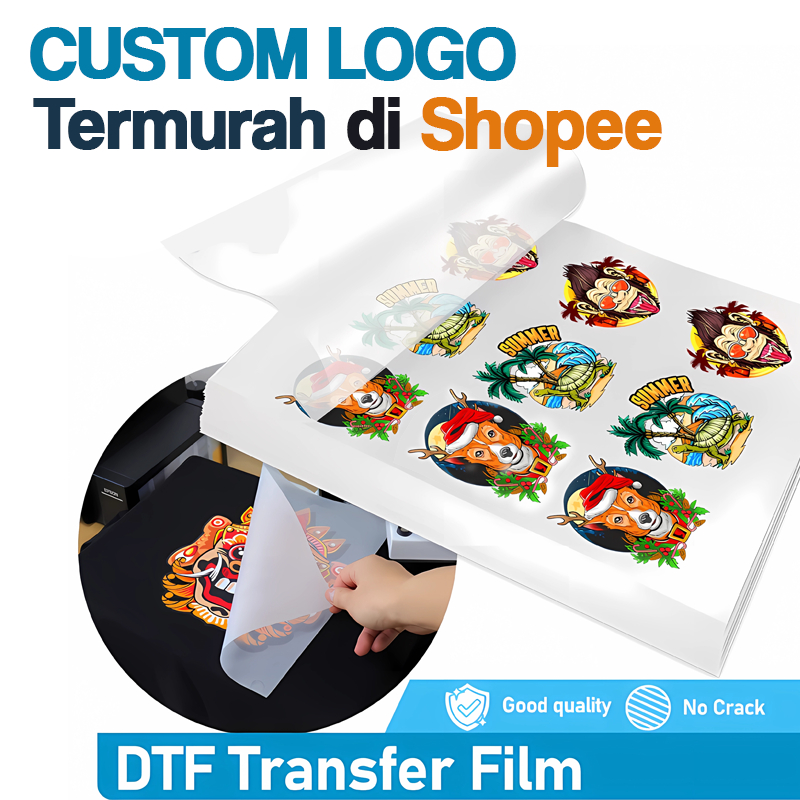 Jual Sablon logo / Sablon Gambar Custom Satuan / Sablon DTF / Sablon ... Jual Sablon logo / Sablon Gambar Custom Satuan / Sablon DTF / Sablon ...
