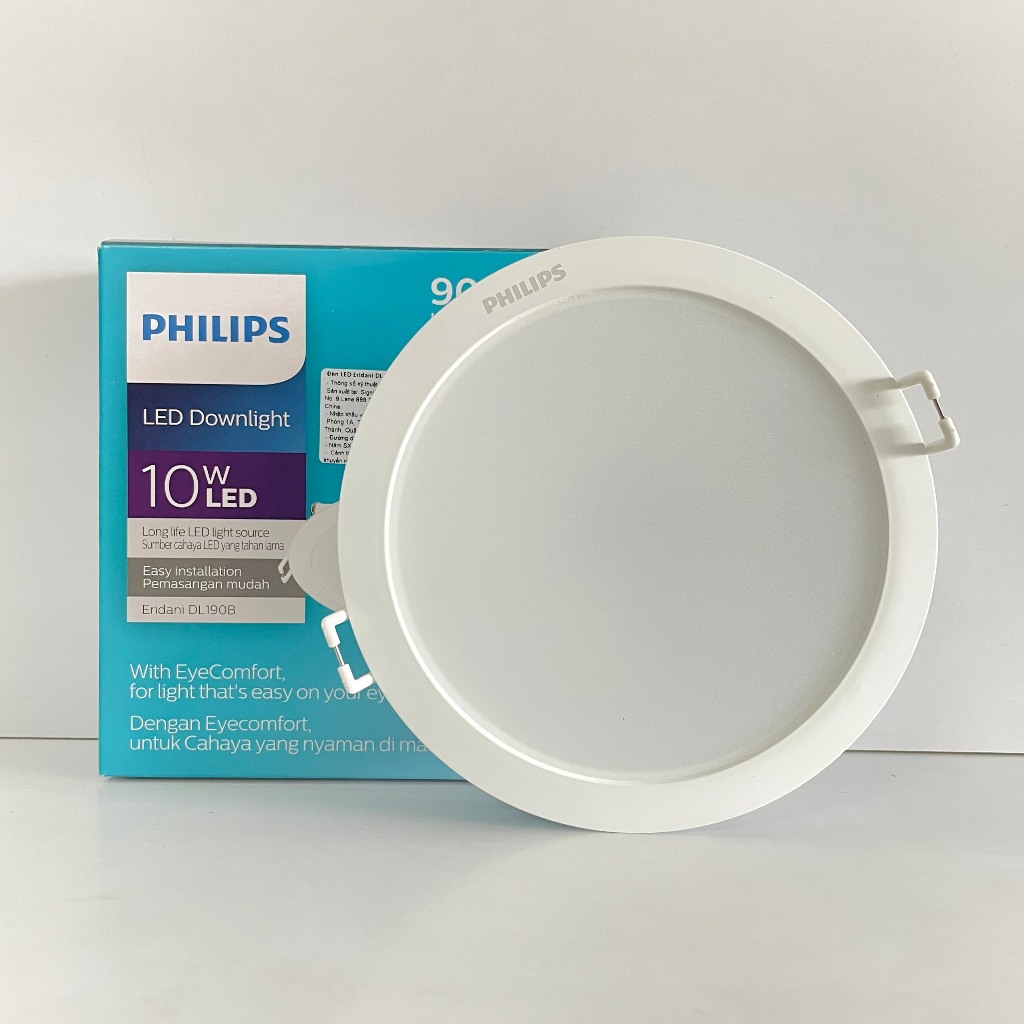 Jual ERIDANI Lampu PHILIPS Downlight LED 10 W G2 DL190B 10W PUTIH KUNING | Shopee Indonesia