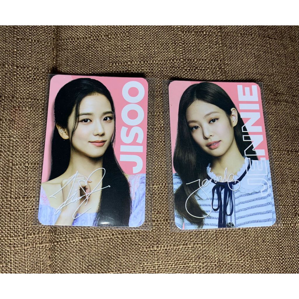 Jual BLACKPINK Jisoo Jennie OREO photocard | Shopee Indonesia