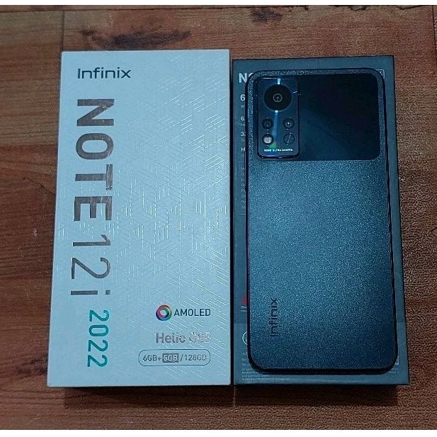 Jual INFINIX NOTE 12i 2022 6/128 SECOND MULUS FULLSET ACC LENGKAP ...