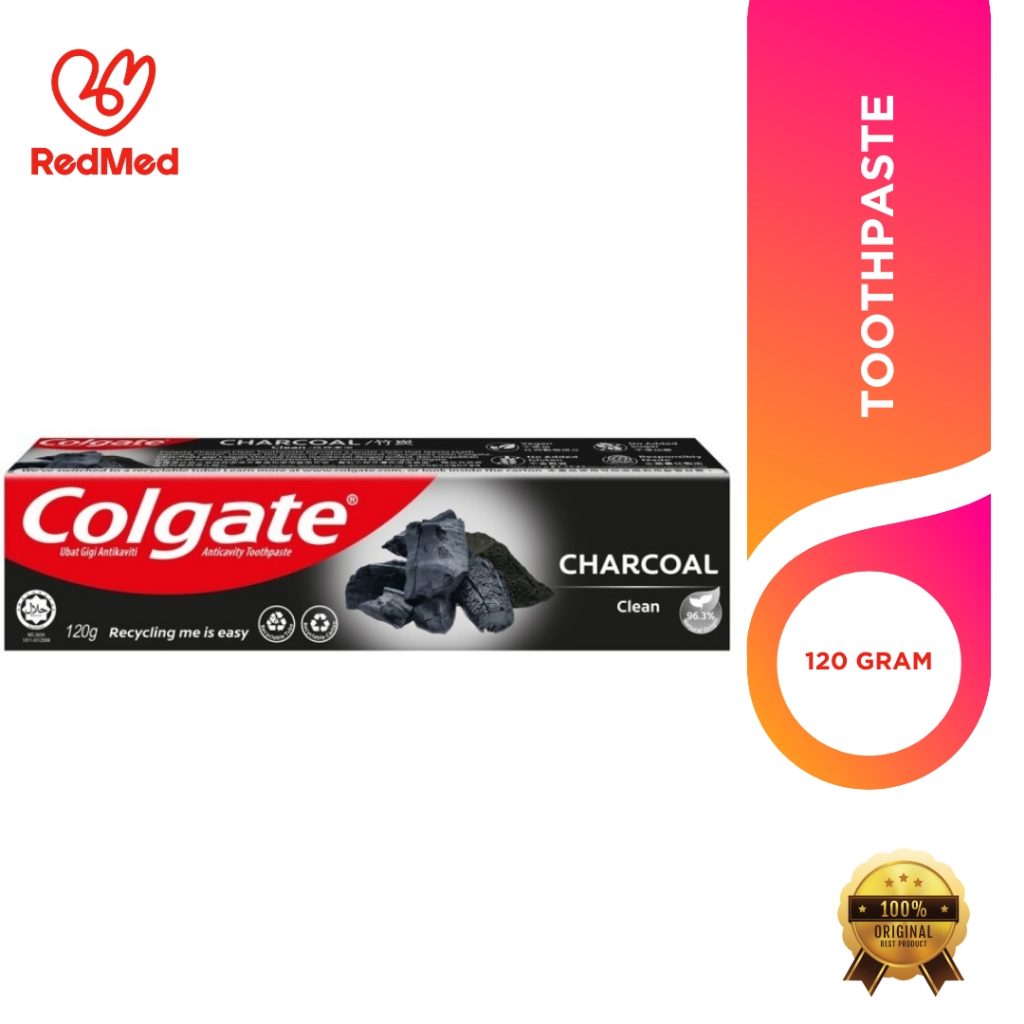 Jual COLGATE TOOTHPASTE CHARCOAL 120GR | Shopee Indonesia