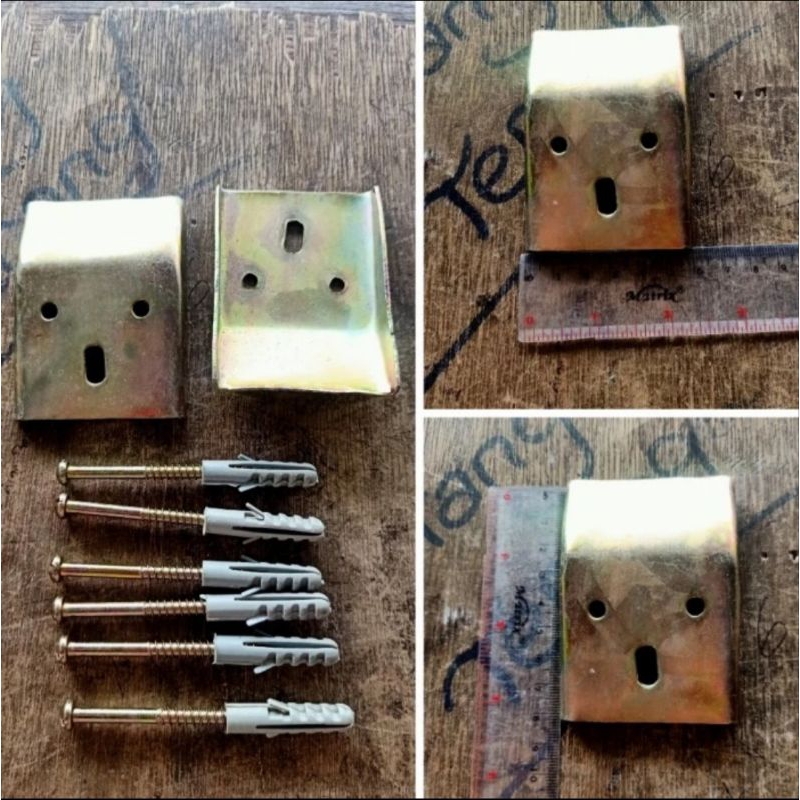 Jual Bracket Hanger Wastafel Braket Lengkap Dengan Sekrup | Shopee ...