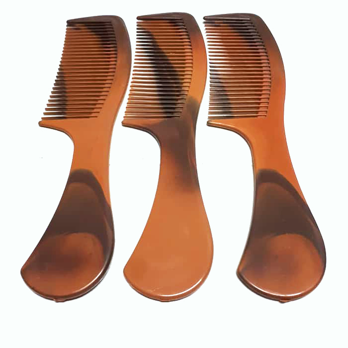 Jual Sisir Rambut Jadul Coklat / Sisir Saku / Sisir Gagang Plastik ...