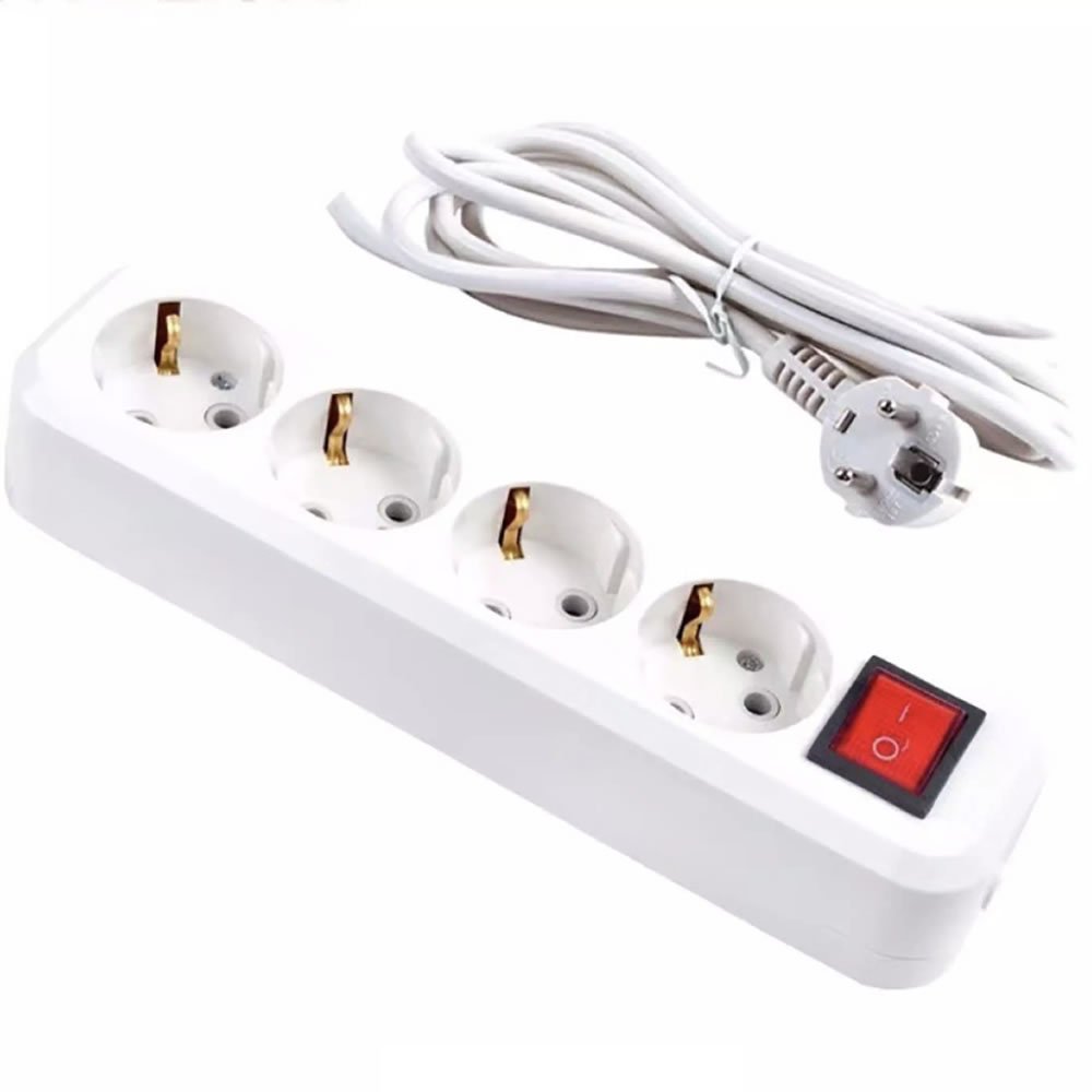 Jual Stopkontak Kabel Arde Kabel 3, 4, 5, L SNI Stop Kontak Colokan Listrik 220V 10A Terminal ...