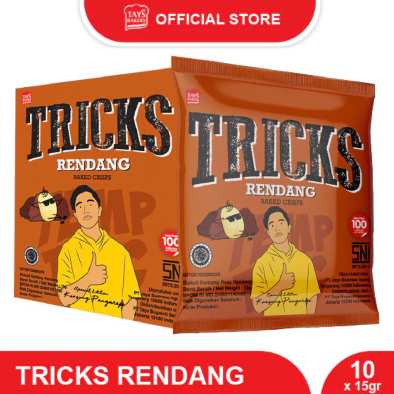 Jual Tricks Baked Chips (6 Varian Rasa) (1 Pack) (12g) | Shopee Indonesia