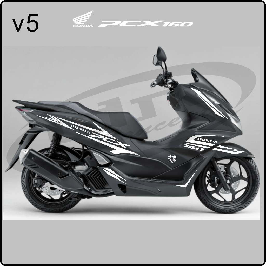 Jual Cutting Stiker Honda PCX 160 Variasi V5 Motor Modip Minimalis 2021 ...