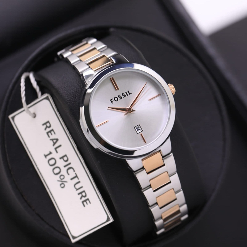 Jual ( BISA COD ) JAM TANGAN WANITA F055 1L RANTAI F-1345L | Shopee Indonesia