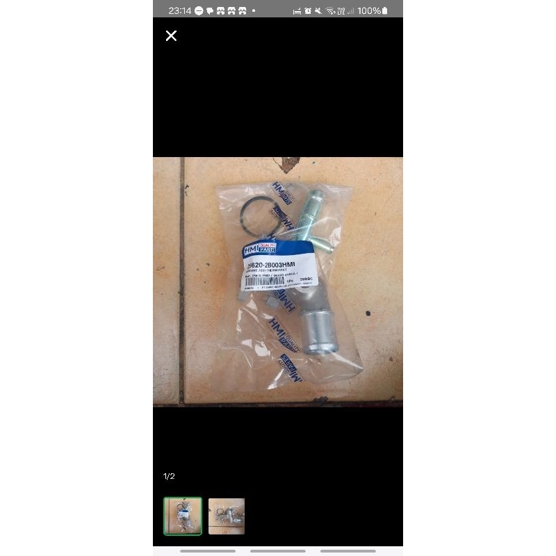 Jual Housing thermostat i20 Grand Avega i10 All New Rio HMI 25620-2B003 ...