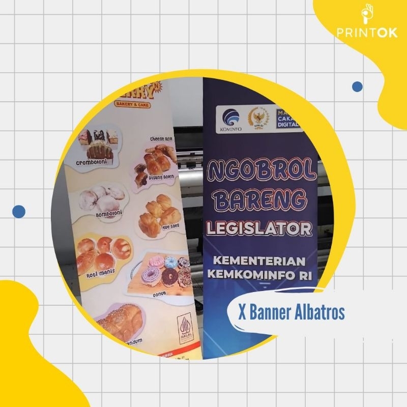 Jual Cetak X Banner Albatros | Shopee Indonesia