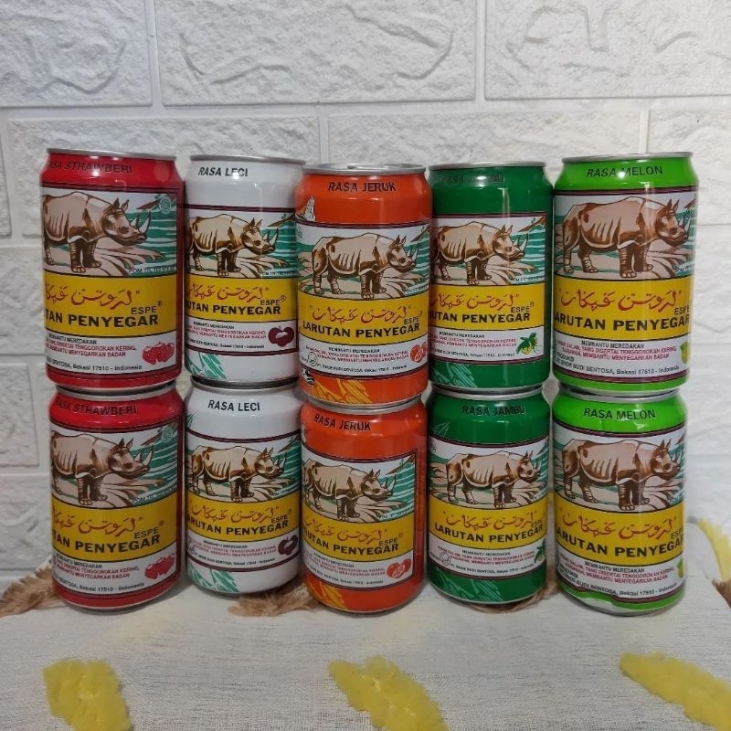 Jual Larutan Kaleng Cap Badak 320ml, Minuman Penyegar Tubuh || Harga ...