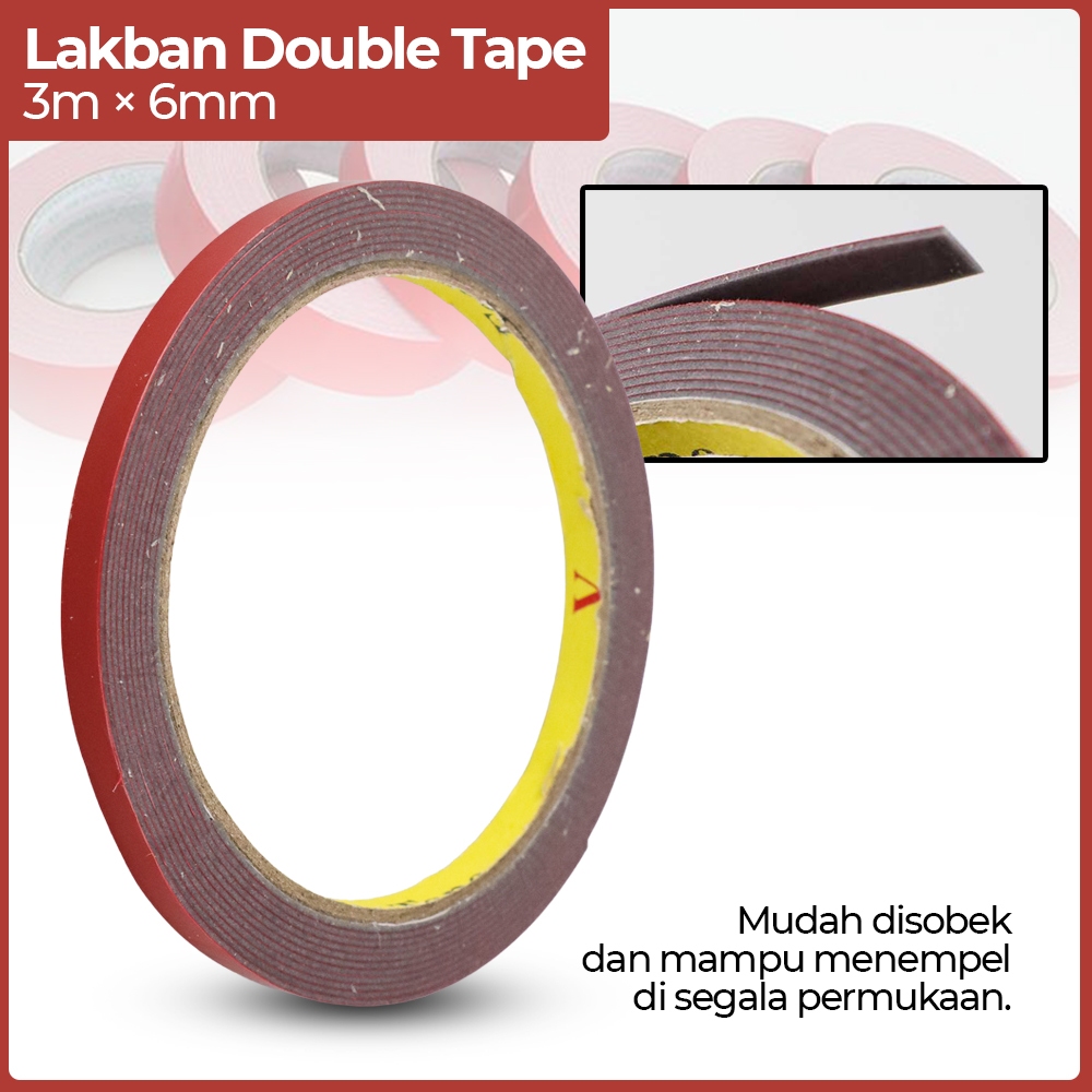 Jual Lakban Selotip Double Tape Serbaguna 3M 1Pcs | Shopee Indonesia