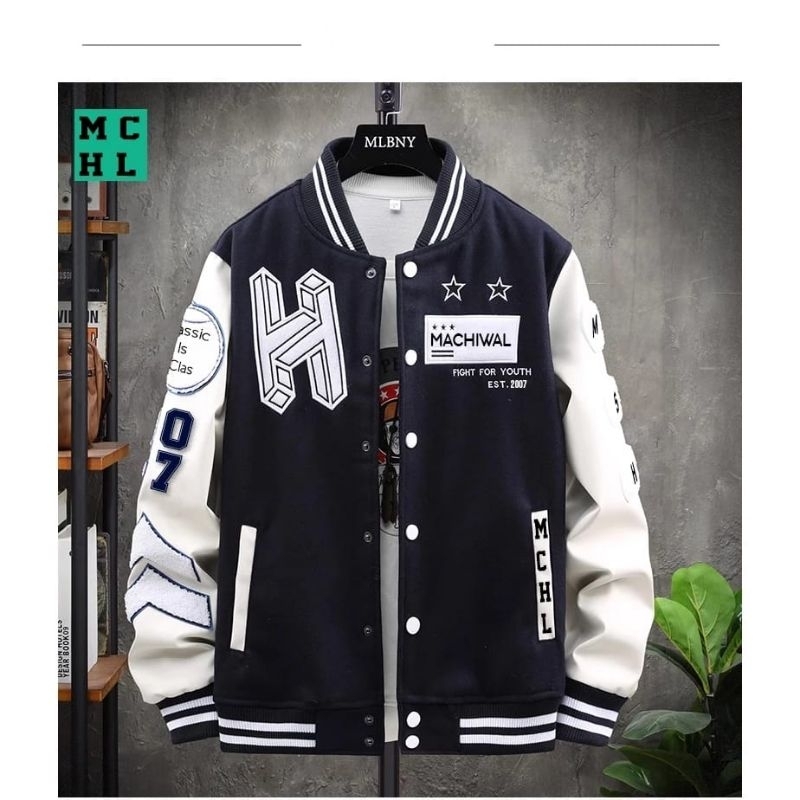 Jual jaket sweater baseball Varsity jaket bomber jaket baseball laki ...