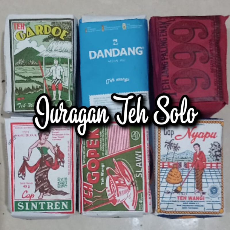 Jual Teh Racikan Khas Wedangan asli soloIsi 6 pcs (Gopek, Sintren ...