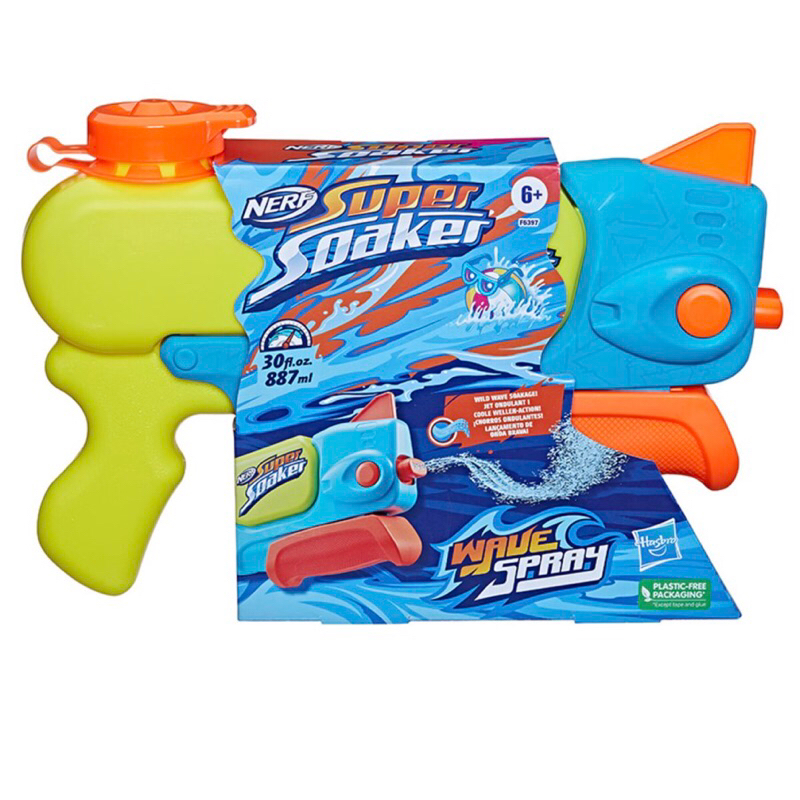 Jual NERF Super Soaker Wave Spray Pistol Air | Shopee Indonesia
