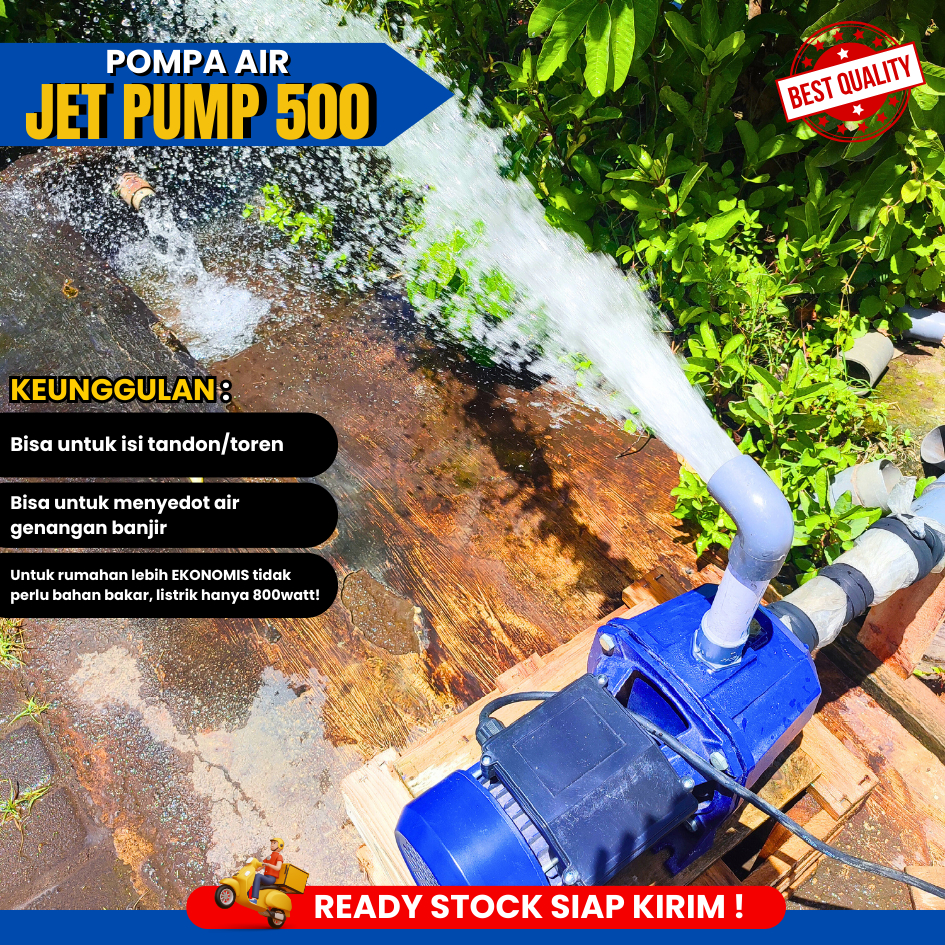Jual HARGA POMPA AIR MODIFIKASI JET PUMP 500 UNTUK IRIGASI SAWAH ISI KOLAM IKAN LELE ISI TANDON ...