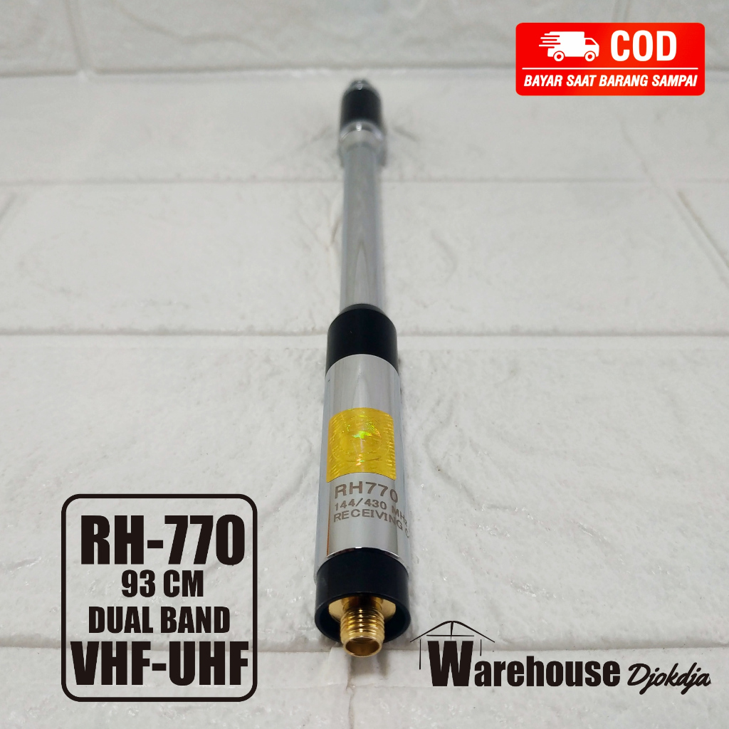 Jual Antena Handy Talkie RH-770 RH770 Dual Band Dual Loading Sma Female ...