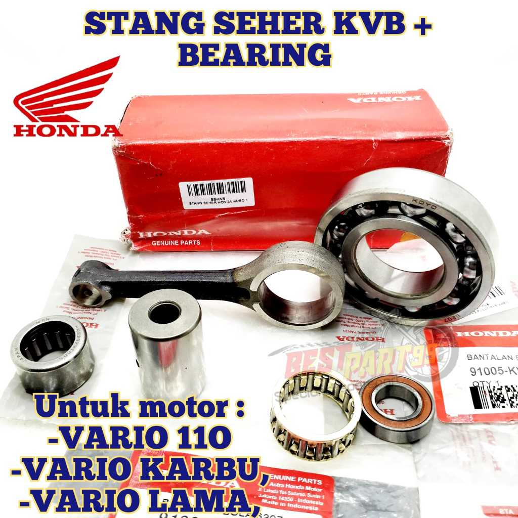 Jual STANG SEHER KVB +BEARING UNTUK MOTOR VARIO 110, VARIO KARBU,VARIO ...