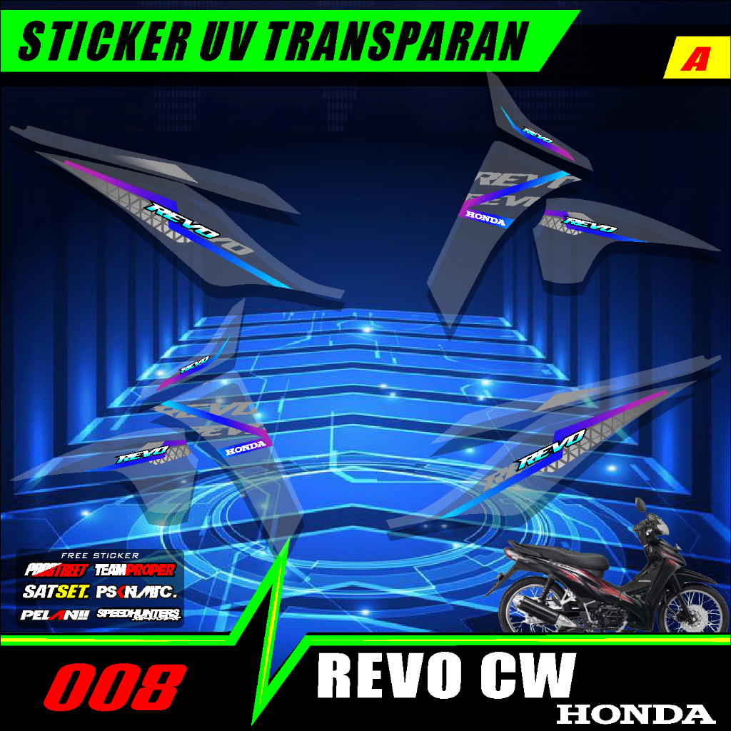 Jual STIKER STRIPING ABSOLUTE REVO CW TAHUN 2009 PRO 008 | Shopee Indonesia