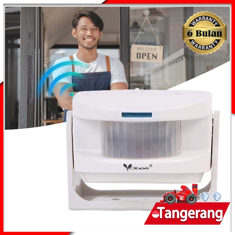 Jual Bel Pintu Sensor Gerak Otomatis / Bell Sensor Gerak Toko ...